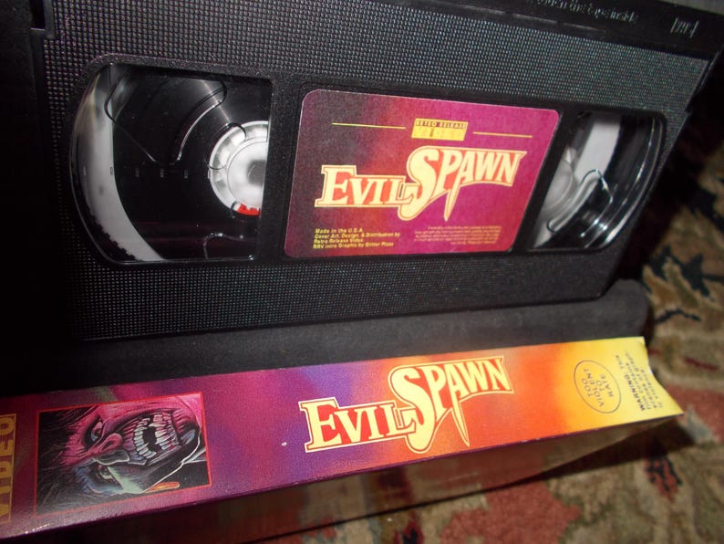 Evil Spawn Horror VHS Custom - Etsy