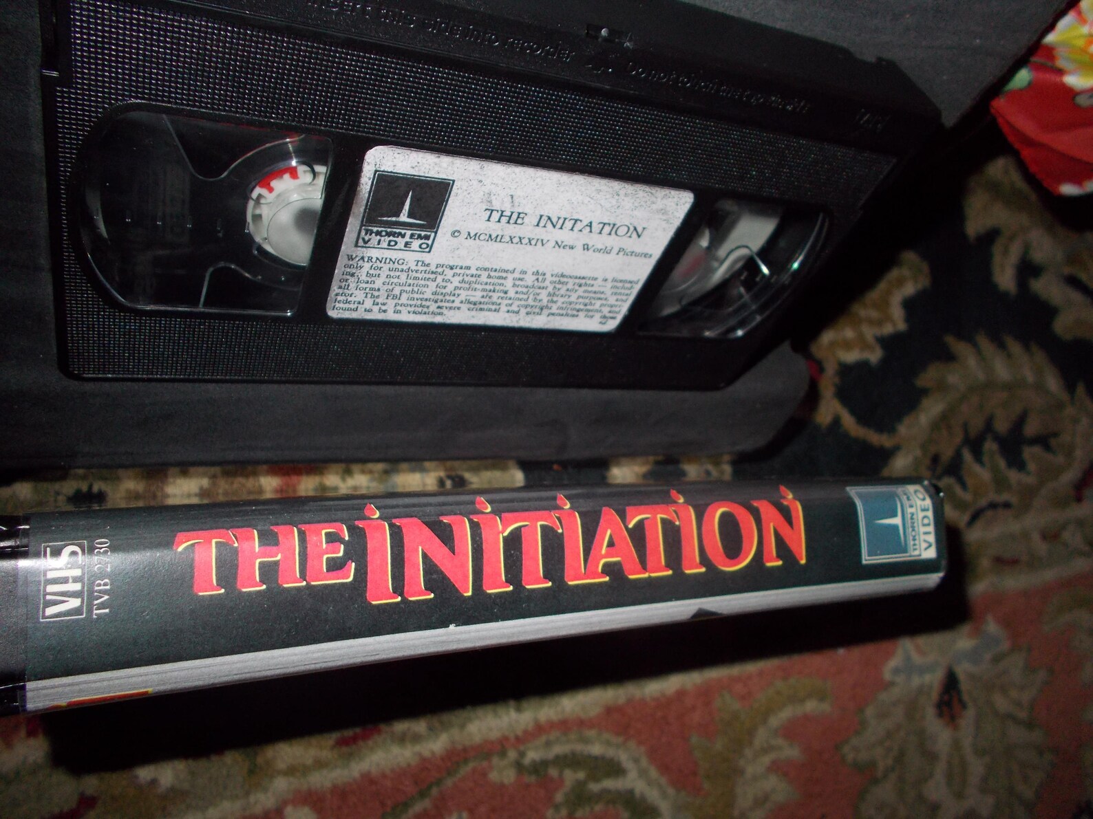 The Initiation Horror VHS Custom - Etsy