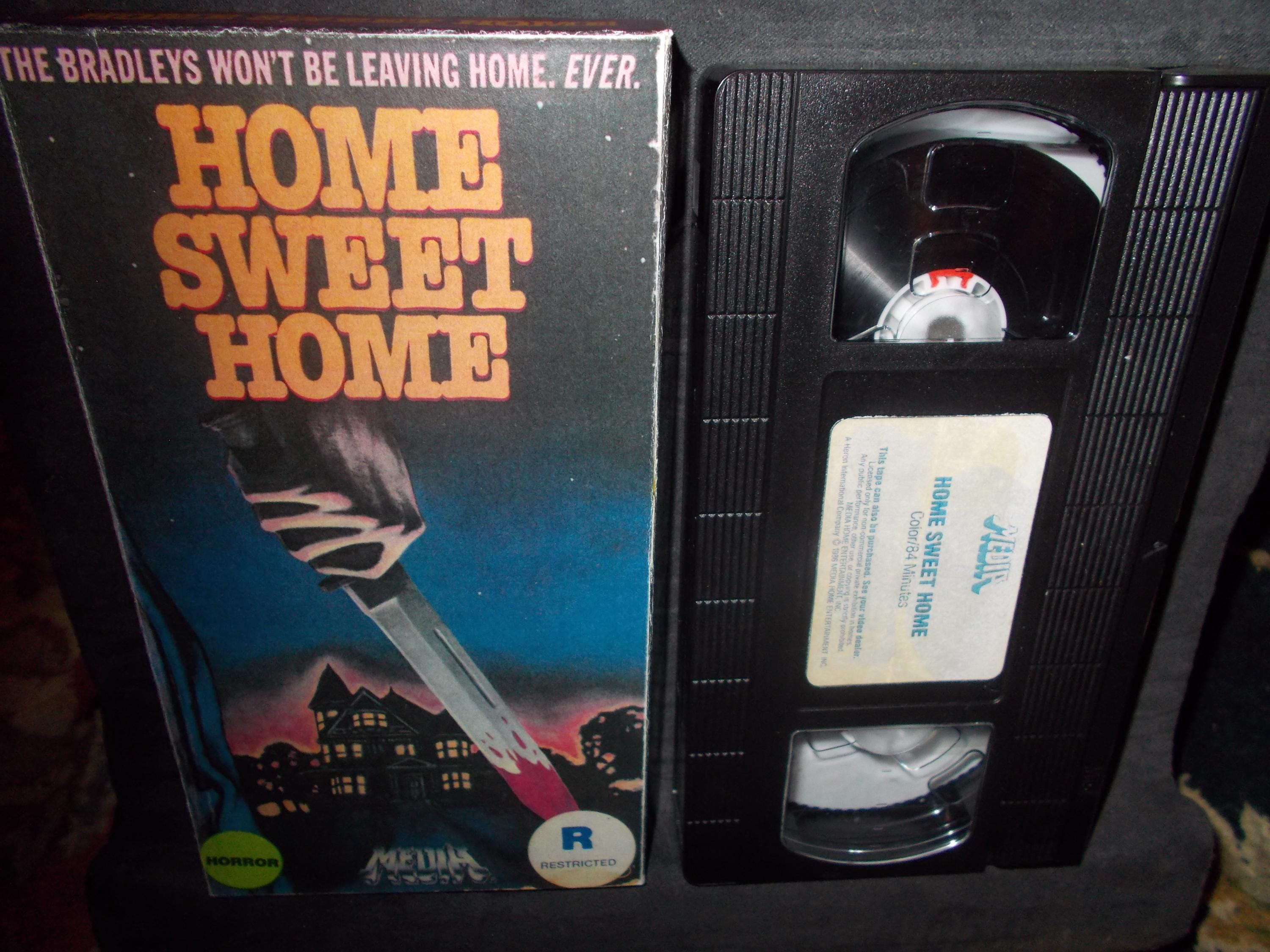 Home Sweet Home Horror VHS Custom - Etsy
