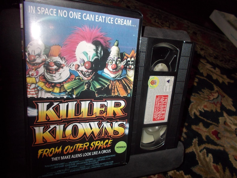 Killer Klowns From Outer Space Horror VHS - Etsy