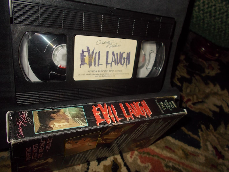 Evil Laugh Horror VHS Custom - Etsy