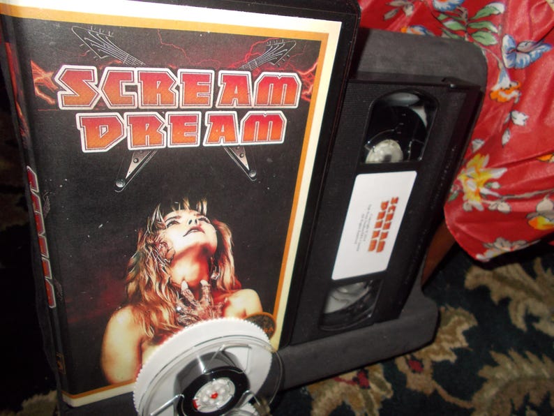 Scream Dream Horror VHS Custom - Etsy