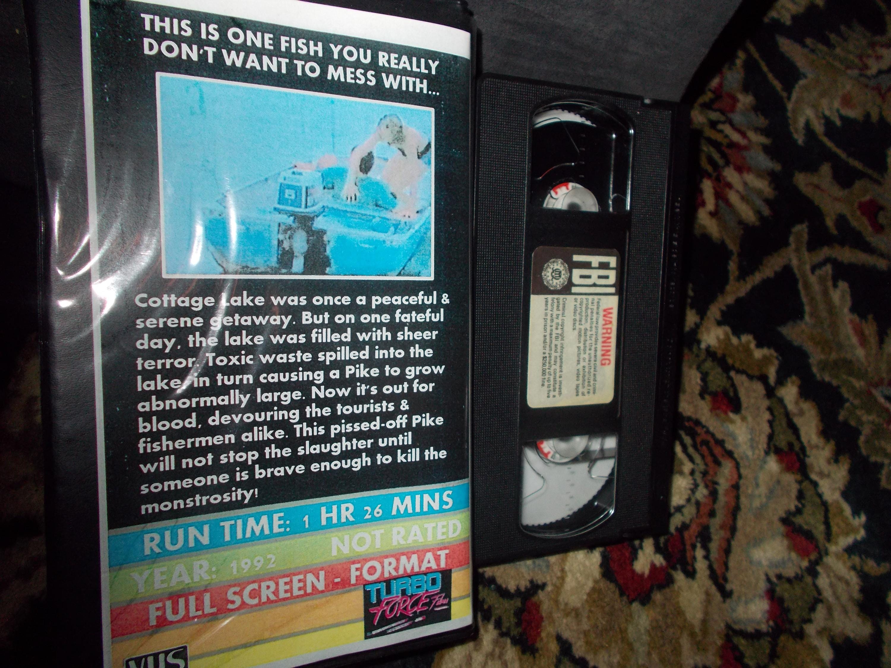 Psycho Pike Horror VHS Custom - Etsy