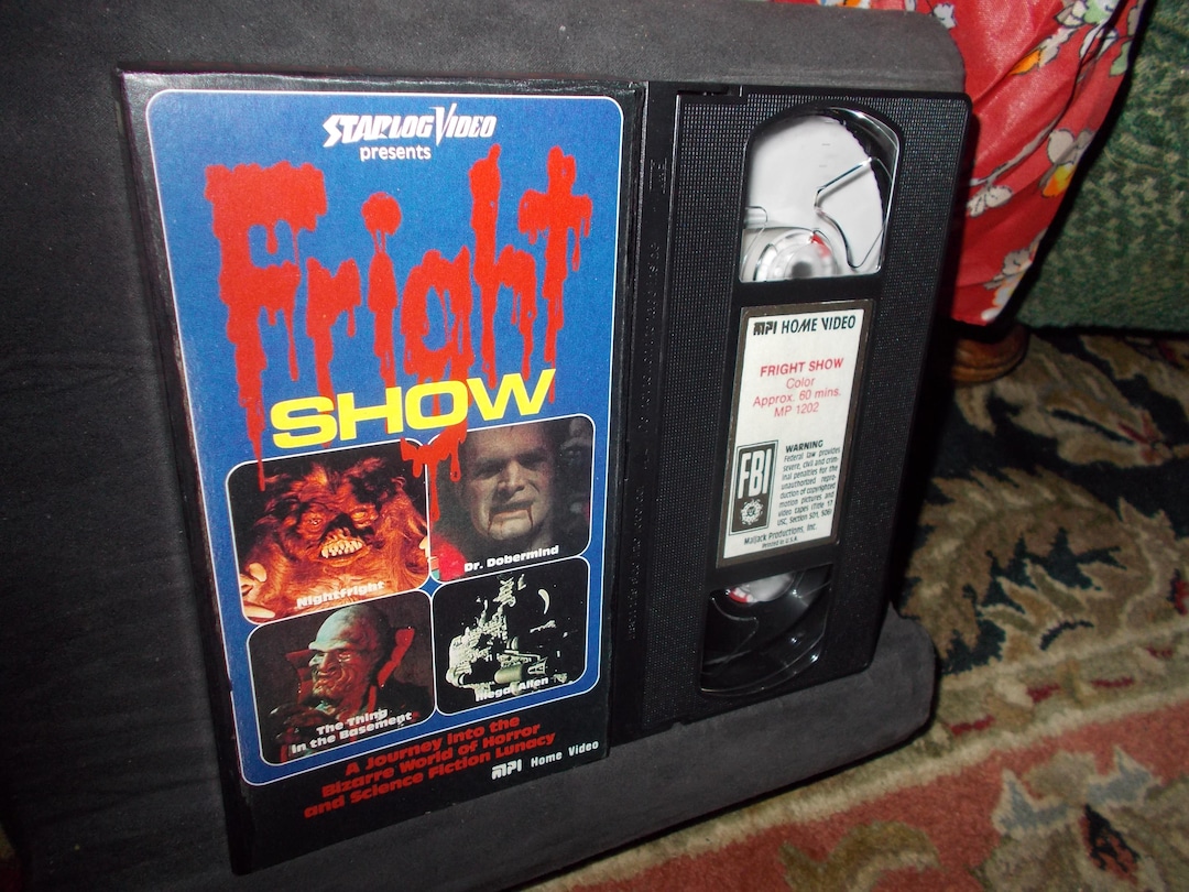 Fright Show Horror VHS Custom - Etsy