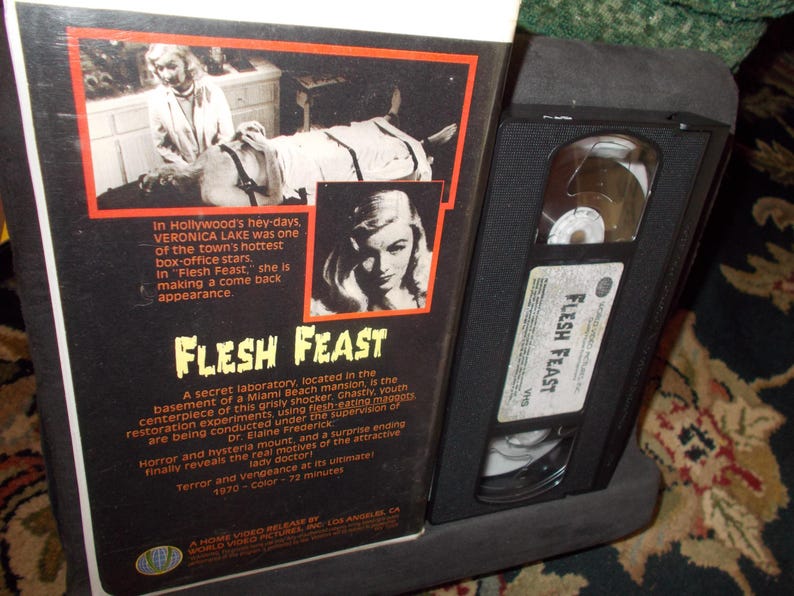 Flesh Feast Horror VHS Custom - Etsy