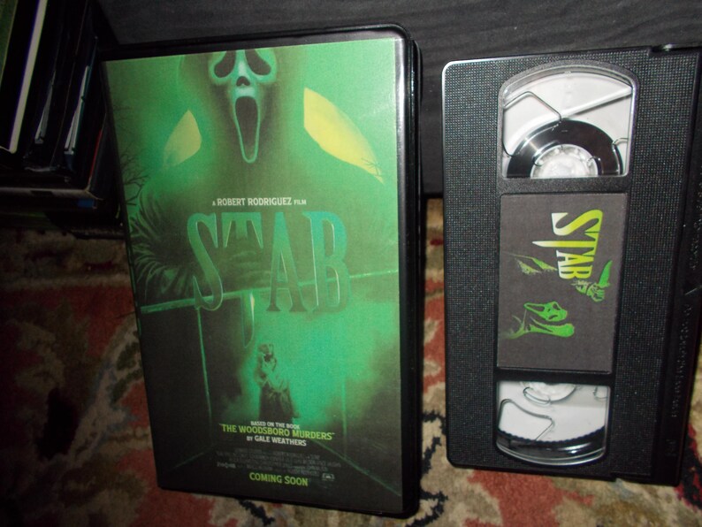 Stab Scream Horror VHS Custom - Etsy