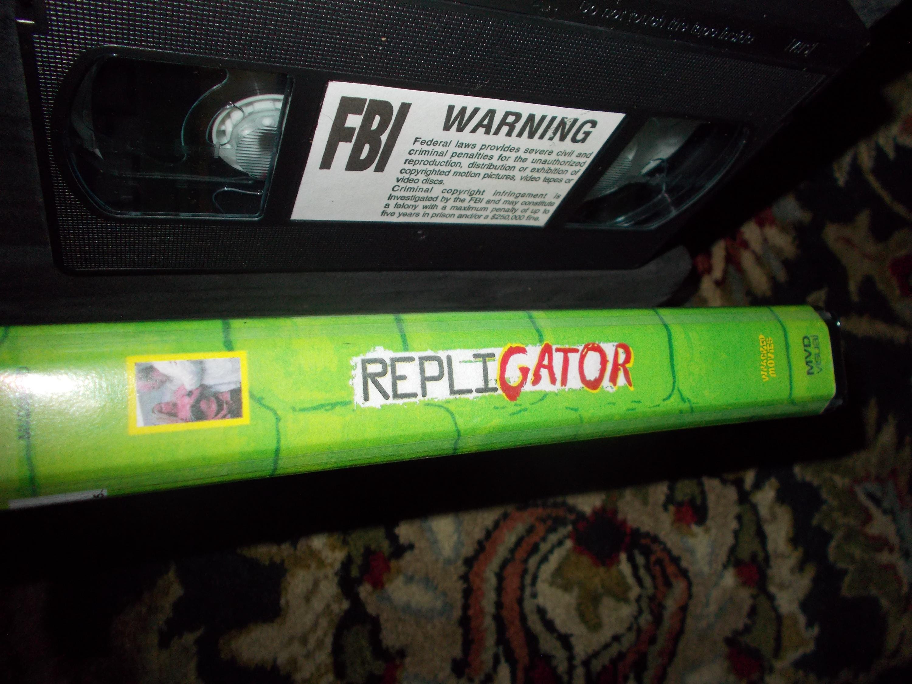 Repligator Horror VHS Custom - Etsy