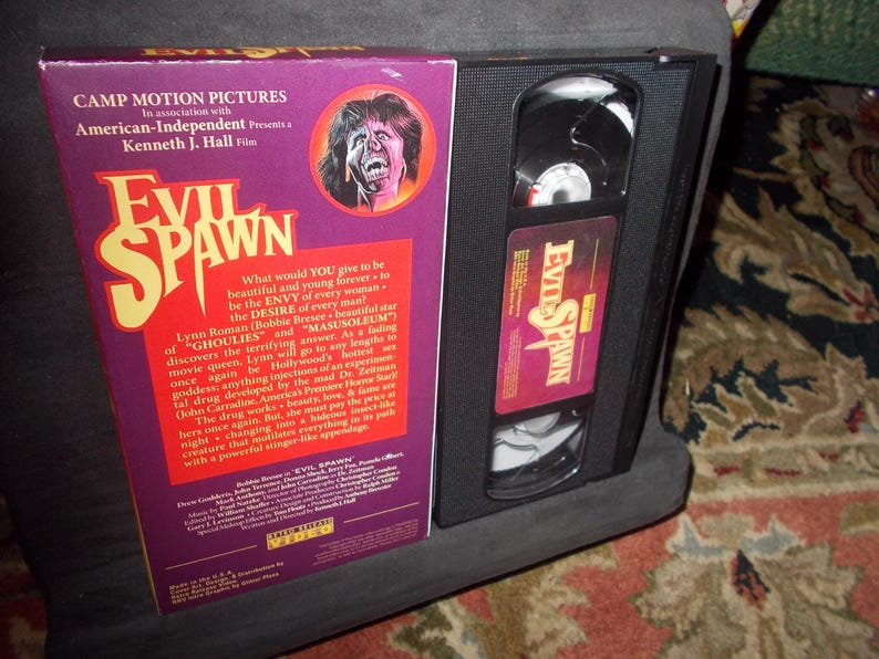 Evil Spawn Horror VHS Custom - Etsy