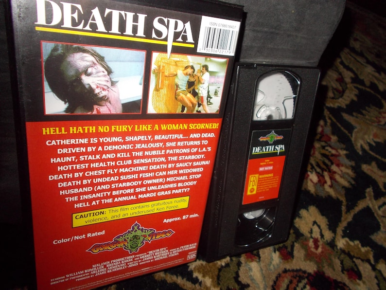 Death Spa Horror VHS Custom - Etsy
