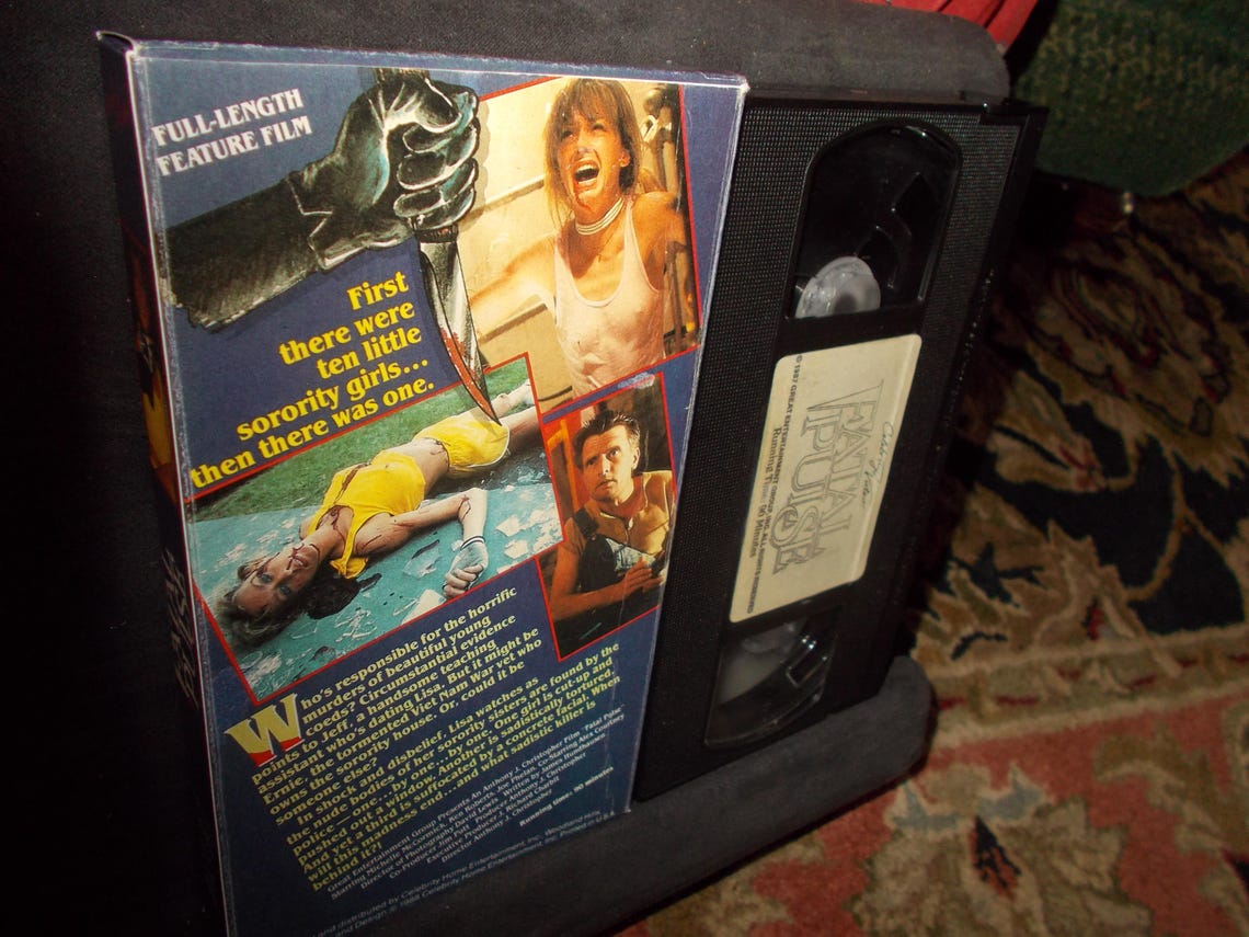 Fatal Pulse Horror VHS Custom - Etsy