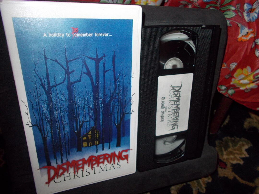 Dismembering Christmas Horror VHS - Etsy