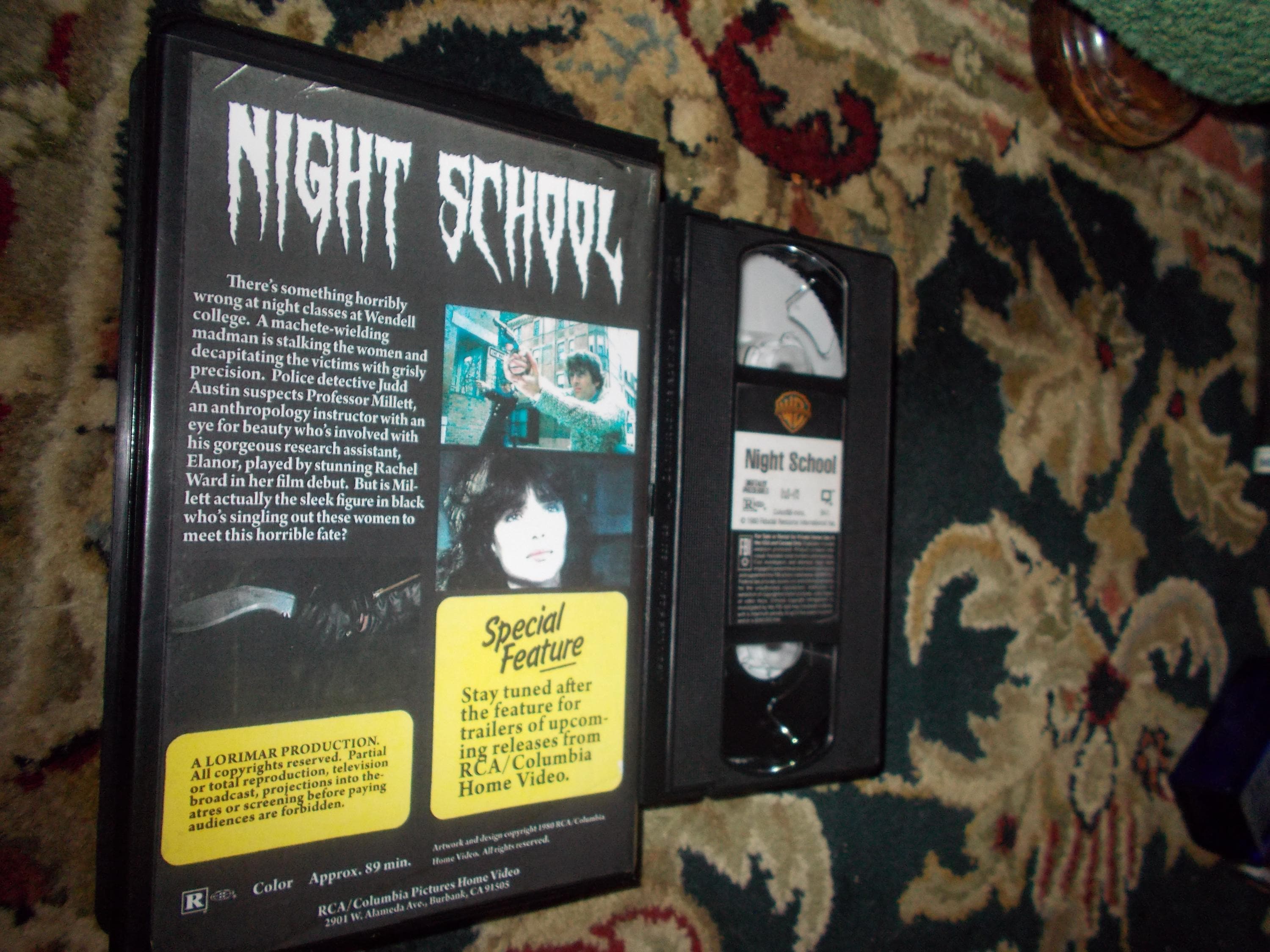 Night School Horror VHS Custom - Etsy