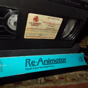 Reanimator Un-rated Horror VHS Custom - Etsy
