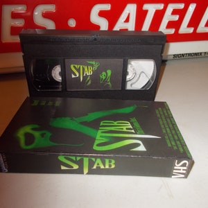 Stab VHS Horror Scream Display Wes Craven - Etsy