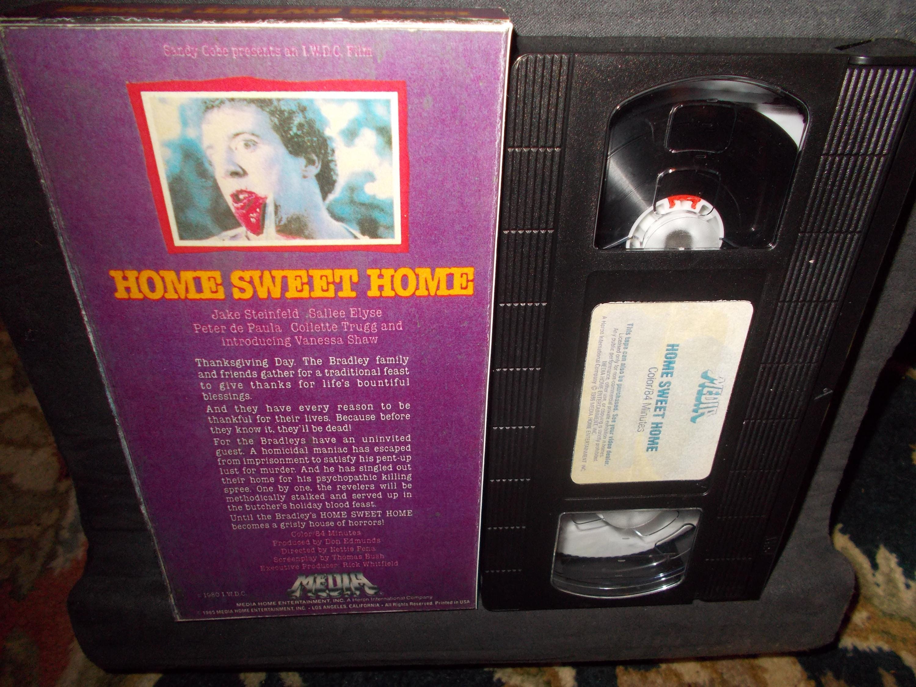 Home Sweet Home Horror VHS Custom - Etsy