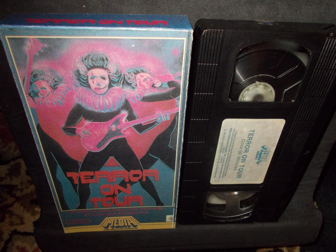 Terror on Tour Horror VHS Custom - Etsy