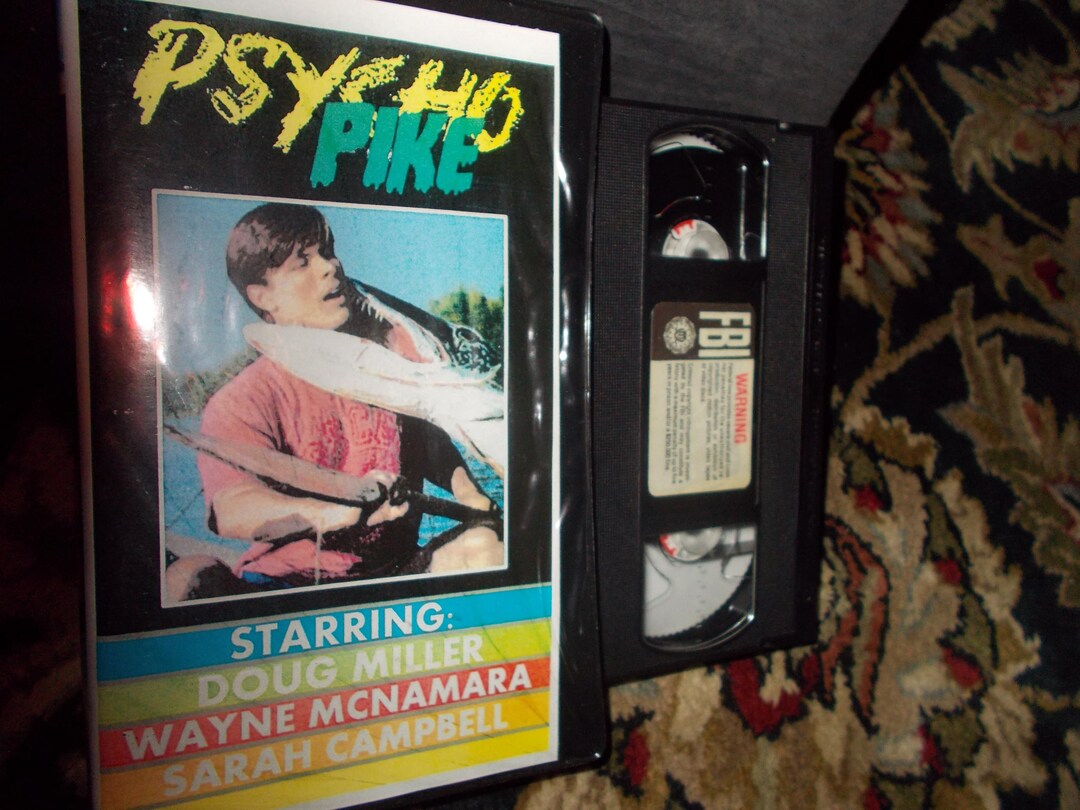 Psycho Pike Horror VHS Custom - Etsy