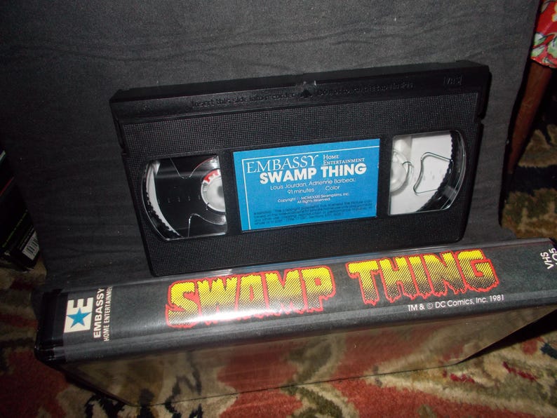 Swamp Thing Horror VHS Custom - Etsy