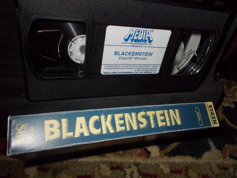 Blackenstein Horror VHS Custom - Etsy