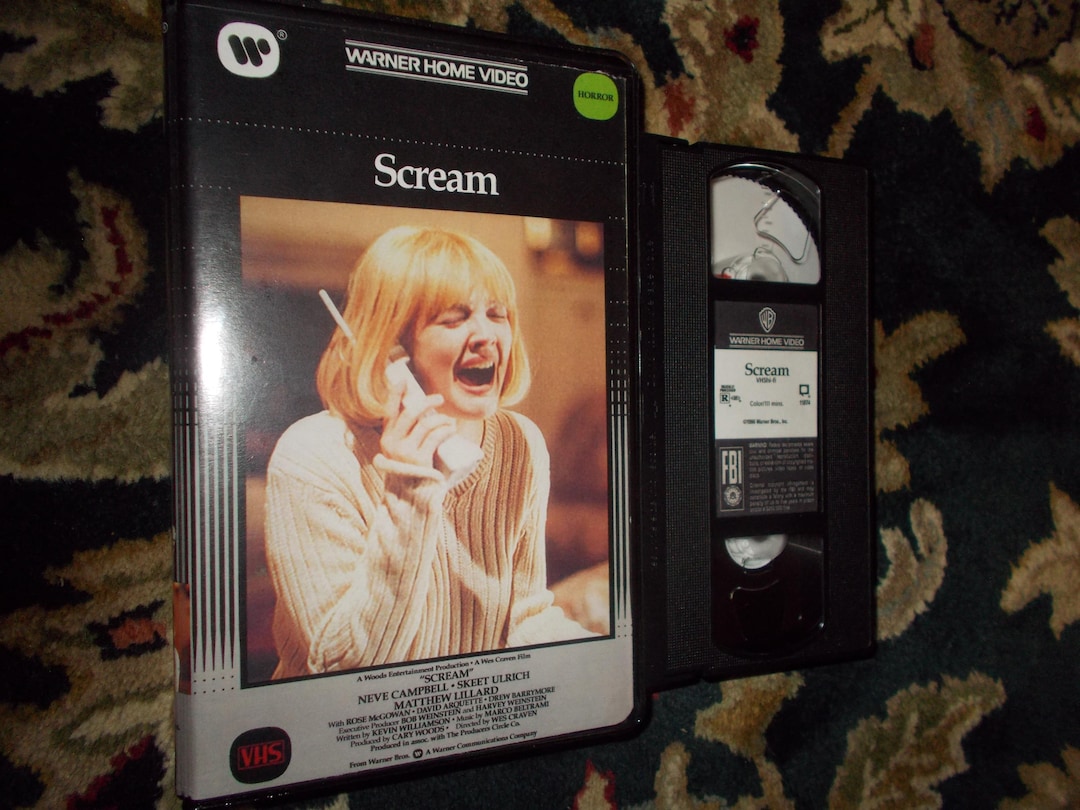 Scream Horror VHS - Etsy