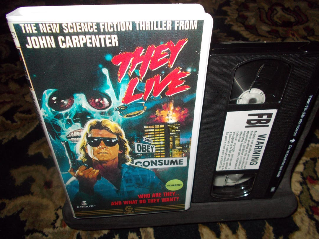 They Live Custom VHS - Etsy