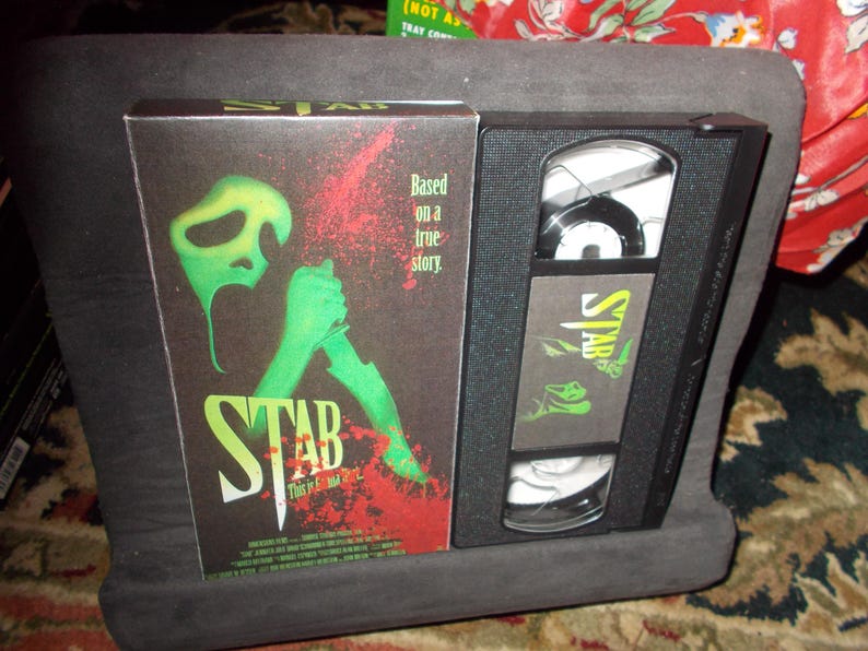 Stab Scream Horror VHS Custom Bloody Version - Etsy