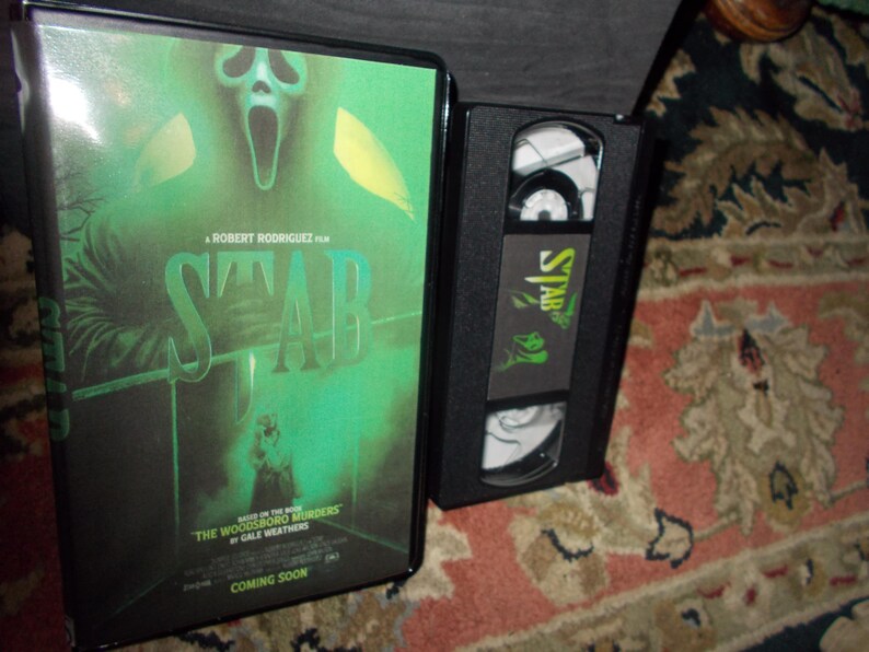 Stab Scream Horror VHS Custom - Etsy