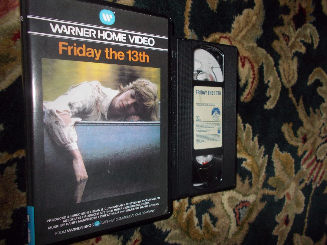 Friday the 13th Horror VHS Custom - Etsy