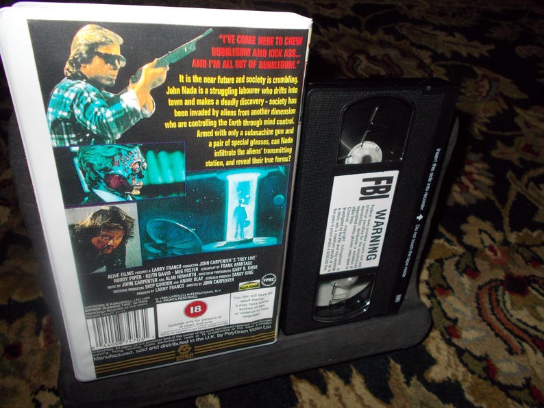 They Live Custom VHS - Etsy