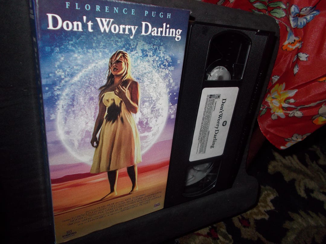 Don't Worry Darling Thriller VHS Custom - Etsy