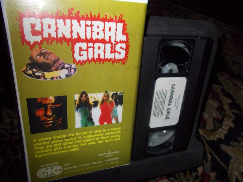 Cannibal Girls Horror VHS Custom - Etsy
