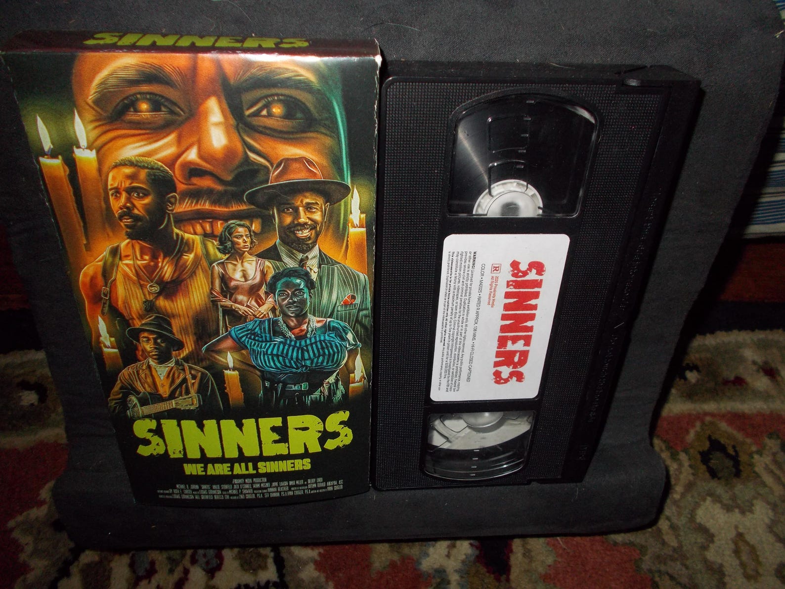 Sinners Horror VHS Custom - Etsy