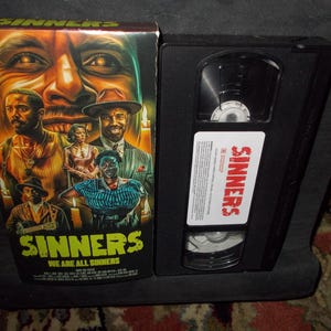 Sinners Horror VHS Custom - Etsy