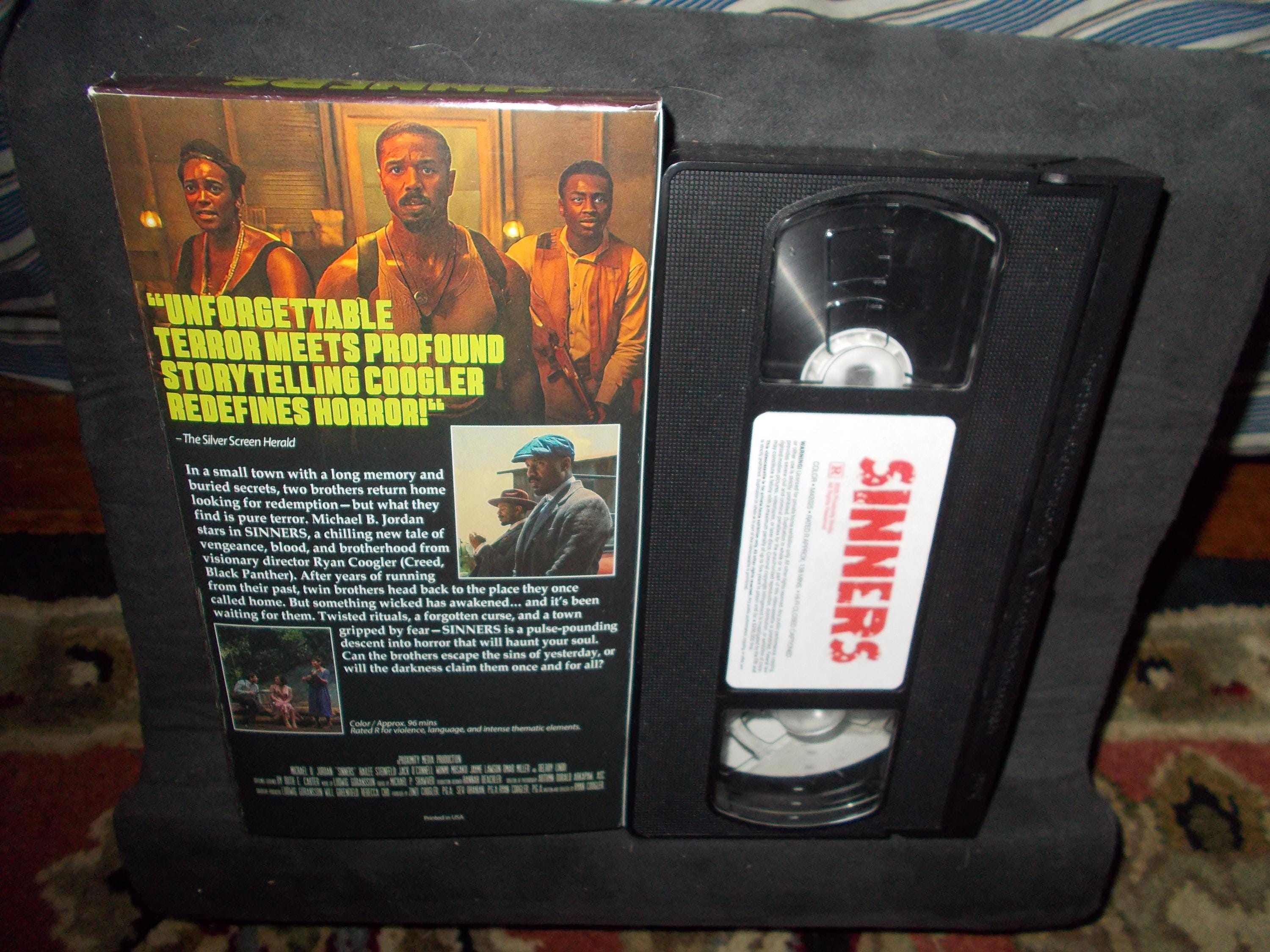 Sinners Horror VHS Custom - Etsy