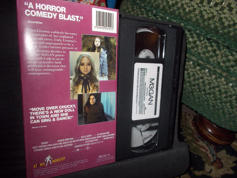 M3GAN Horror VHS Custom - Etsy