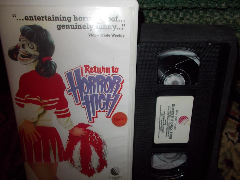 Return to Horror High VHS Custom - Etsy