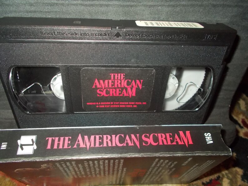 The American Scream Horror VHS Custon - Etsy