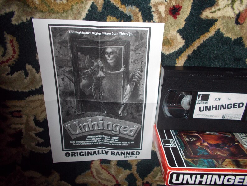 Unhinged Horror VHS - Etsy