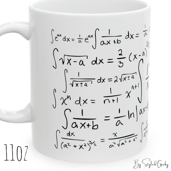 Calculus Mug - Etsy