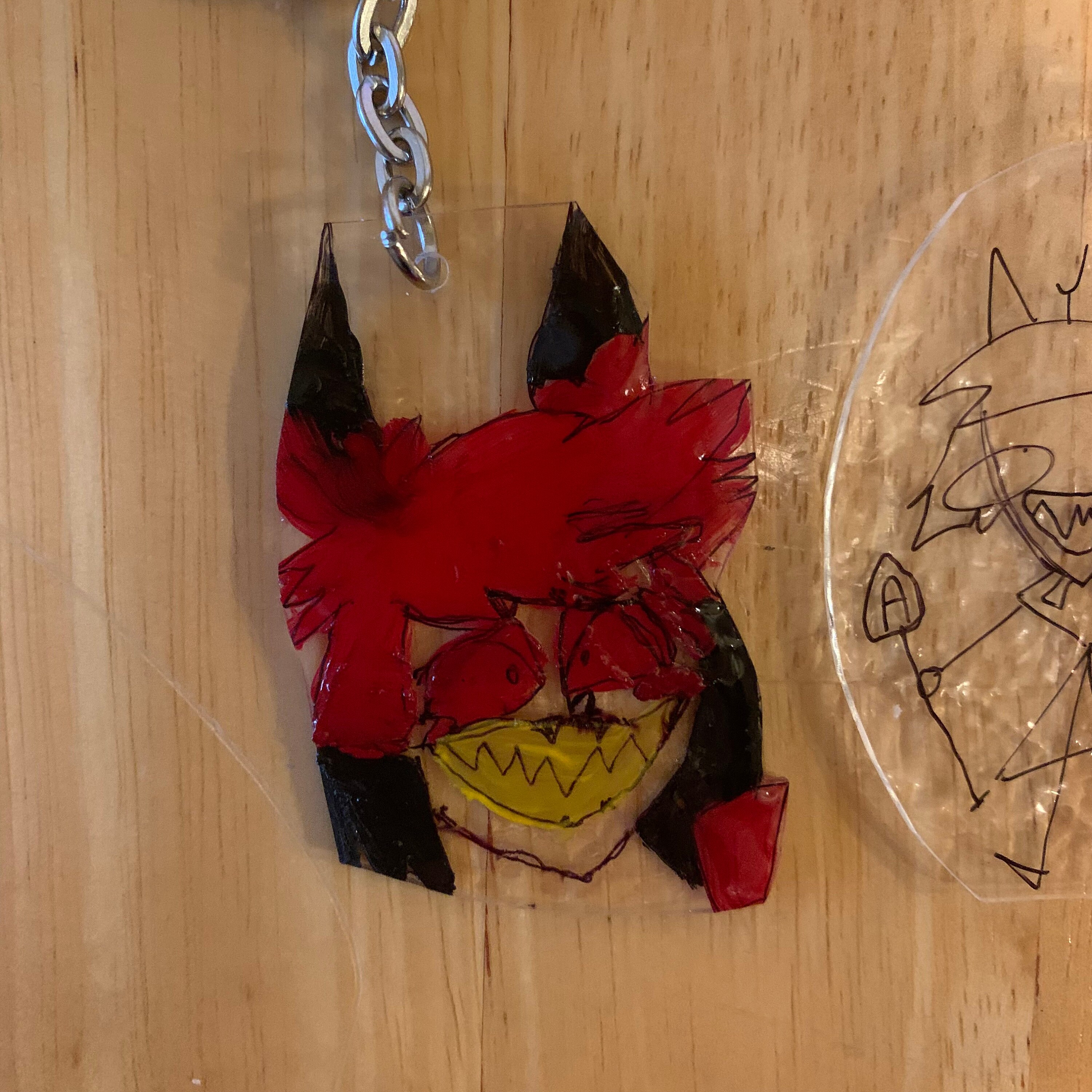 Alastor, Hazbin Hotel Keychains - Etsy