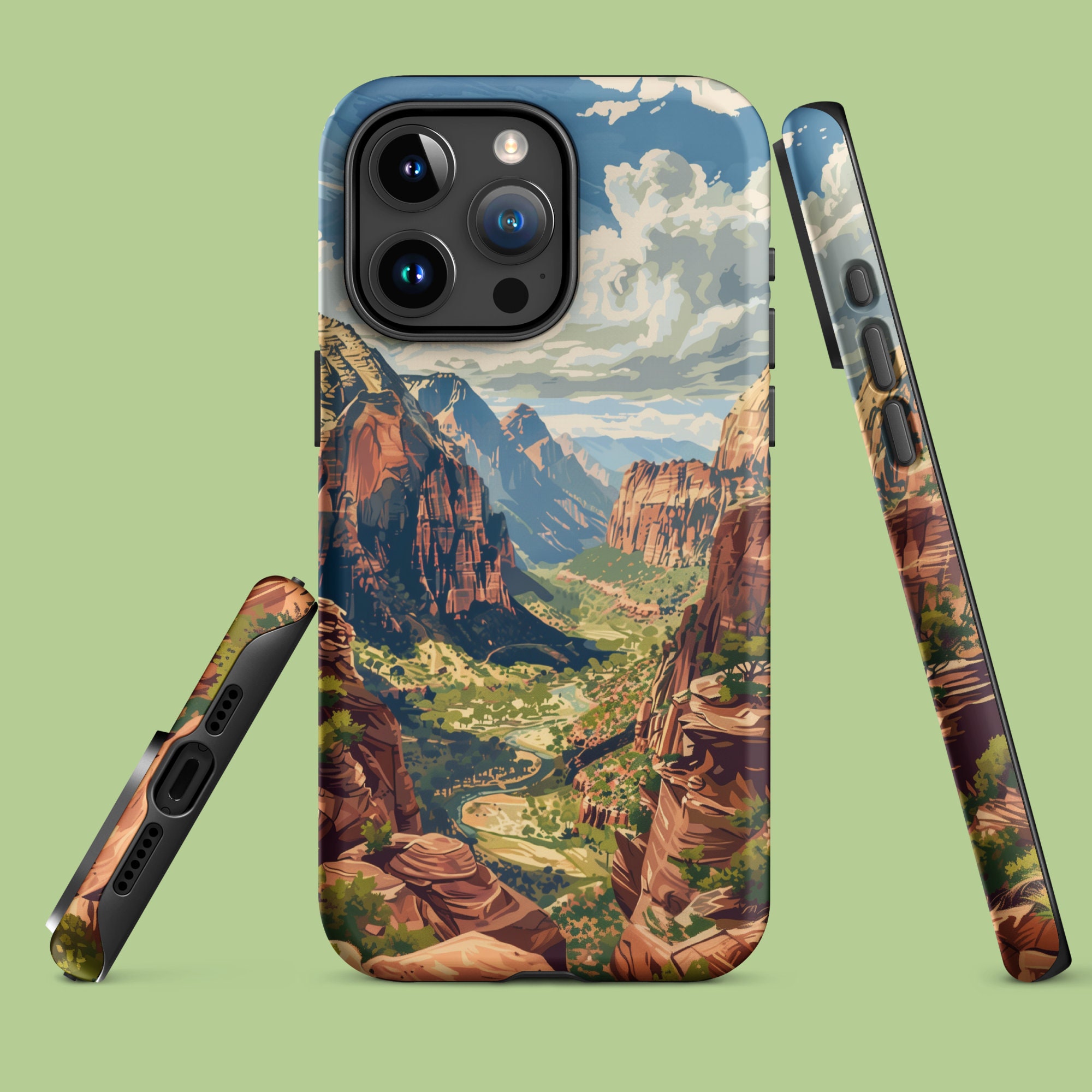 Zion National Park Phone Case for Iphone, Beautiful Angels Landing View ...
