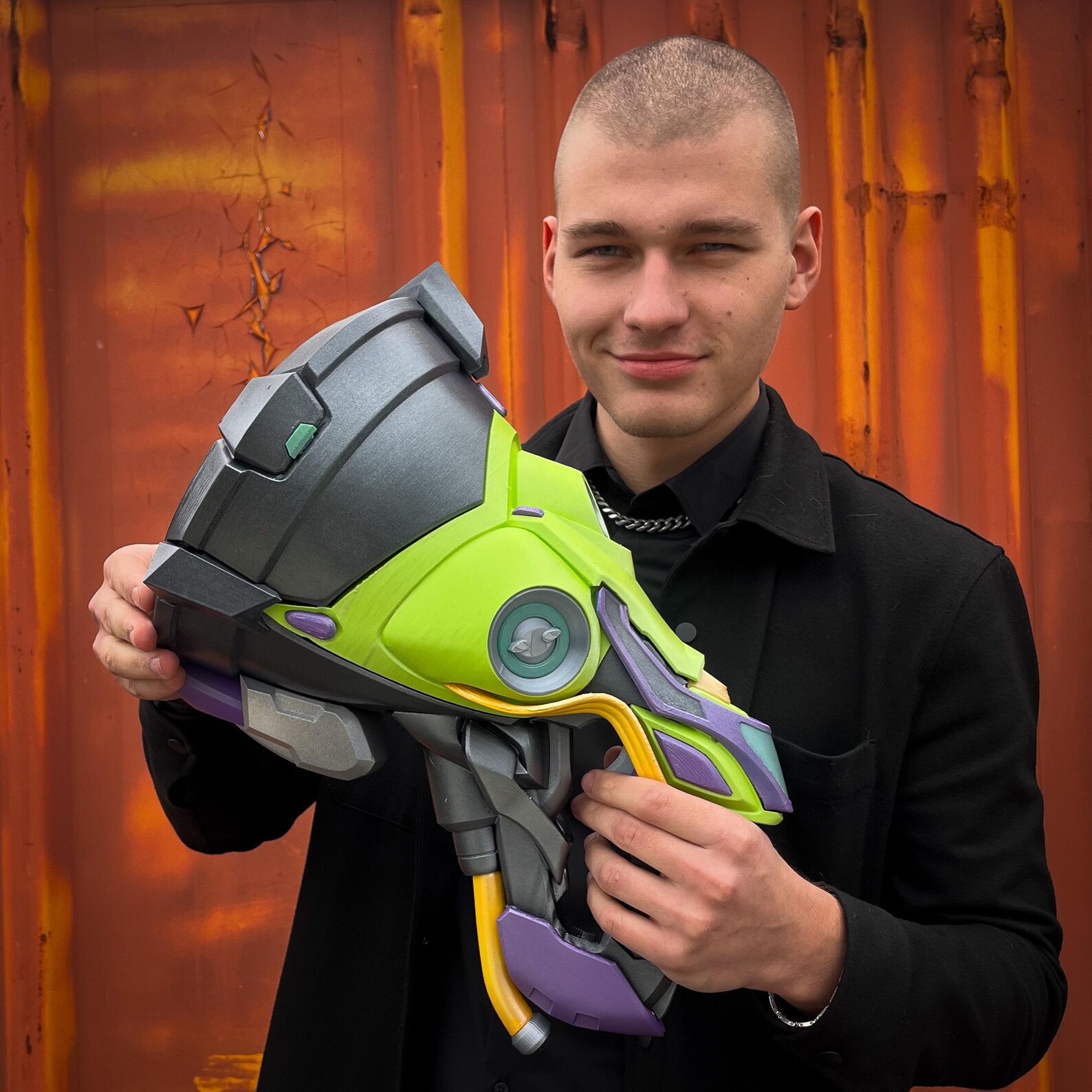 Unpainted Lucio's Sonic Amplifier Overwatch 2 DIY Replica Model 1:1 ...