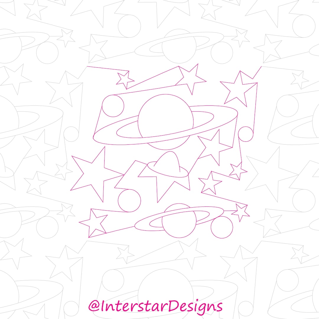 Planetary E2E Longarm Quilting Pattern - Etsy