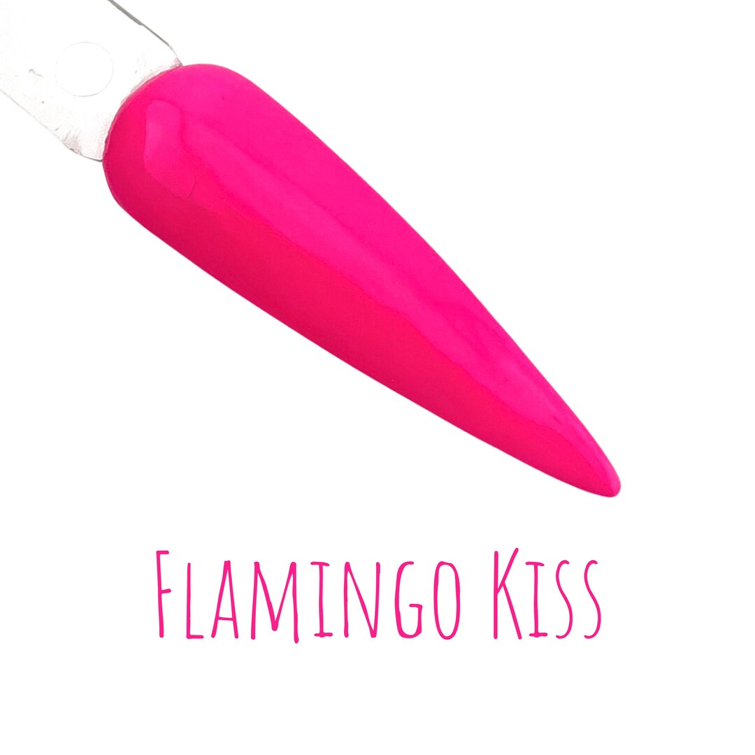Flamingo Kiss Dip Powder for Nails, Nail Dip Powder, Nail Powder Gift ...