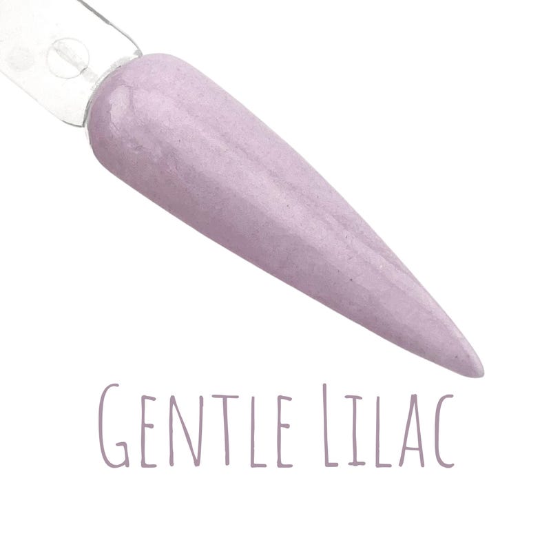 Lilac Nails - Etsy