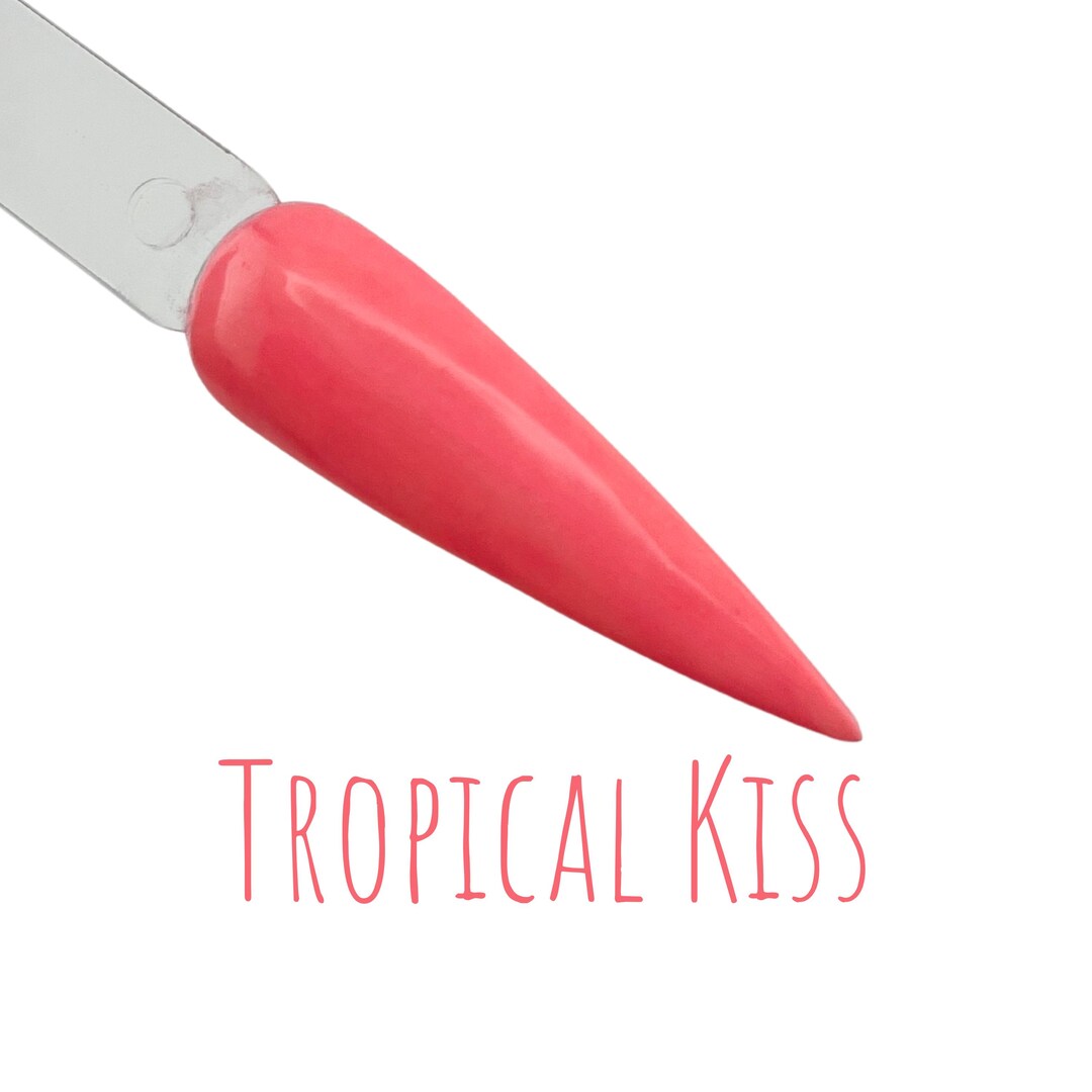 Tropical Kiss Dip Powder for Nails, Nail Dip Powder, Nail Powder Gift ...