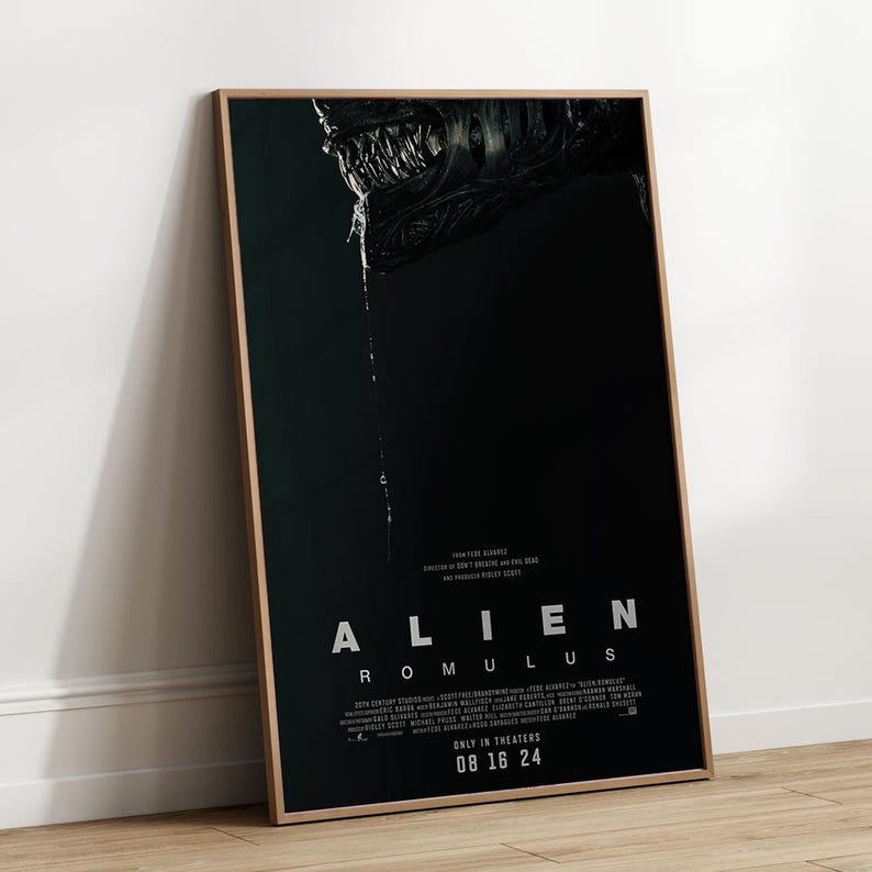 Alien Romulus 2024 Movie Posters Wall Art Poster Home Decor Gift for ...