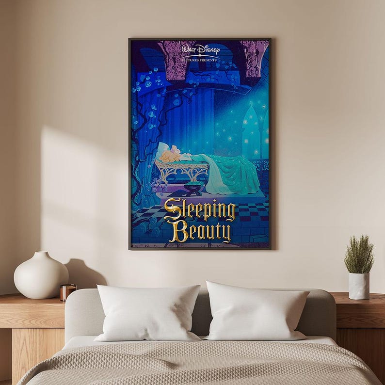 1959 Walt Disneys Sleeping Beauty Movie Posters Wall Art Poster Home ...