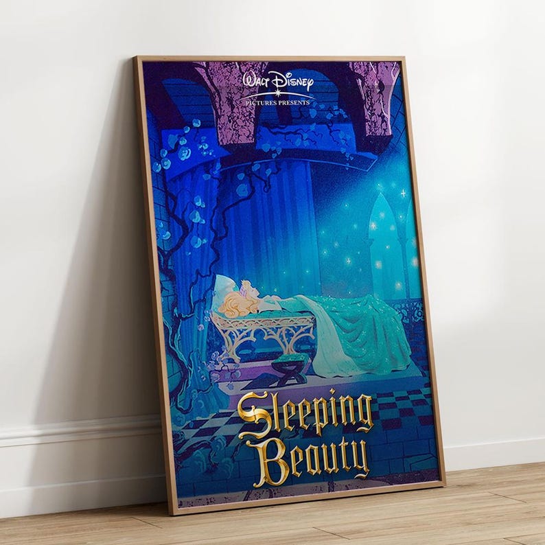 1959 Walt Disneys Sleeping Beauty Movie Posters Wall Art Poster Home ...