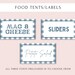 I Do BBQ Food Tent, Food Labels, I Do BBQ Couples Shower, Wedding ...
